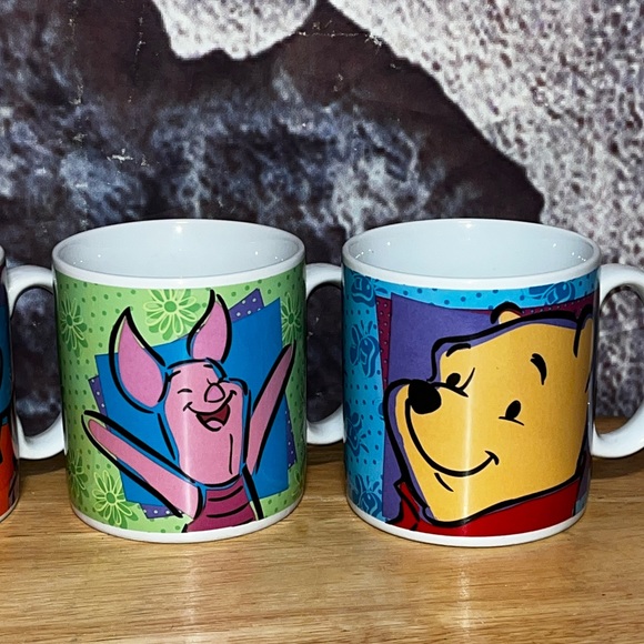 Disney | Kitchen | Disney 997 Vtg Winnie The Pooh Piglet Tigger Eeyore ...